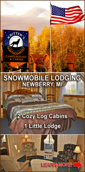 Upper Peninsula of Michigan Snowmobile Trail Maps